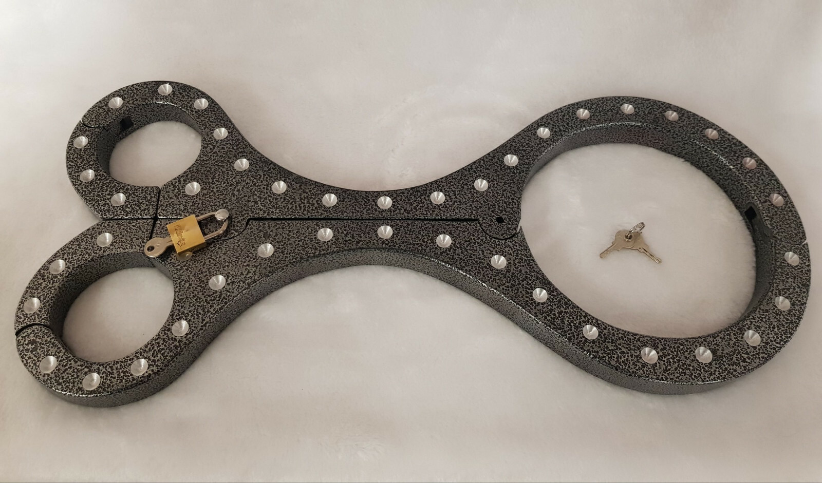 Metal Cangue / Neck & Handcuff Restraint Bondage Yoke, pillory, sissy ...