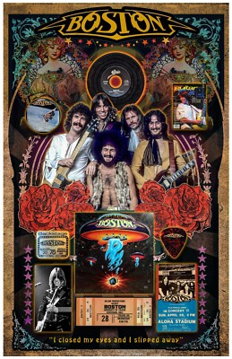 Boston Tribute Poster - 11x17" Vivid Colors | eBay