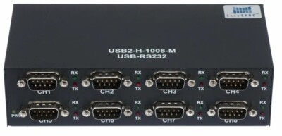 Interface Modules USB TO 8-PORT RS232 US 5V AC PLUG Easy Sync USB2-H ...