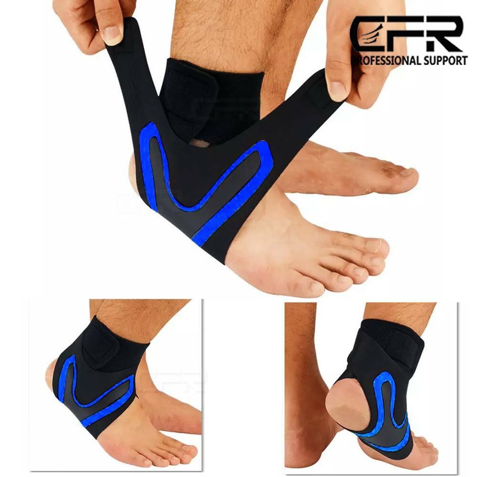 Compression Ankle Arch Support Brace Planter Fasciitis Pain Relief Foot ...