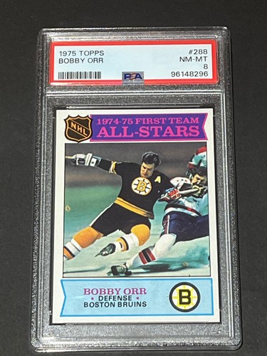 1975 Topps - All-Stars #288 Bobby Orr PSA 8 | eBay