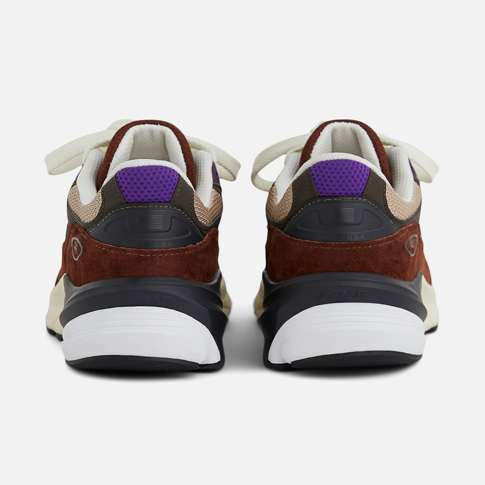 New Balance 990v6 Made in USA Rich Oak Cosmic Grape - Men's Sizes ...