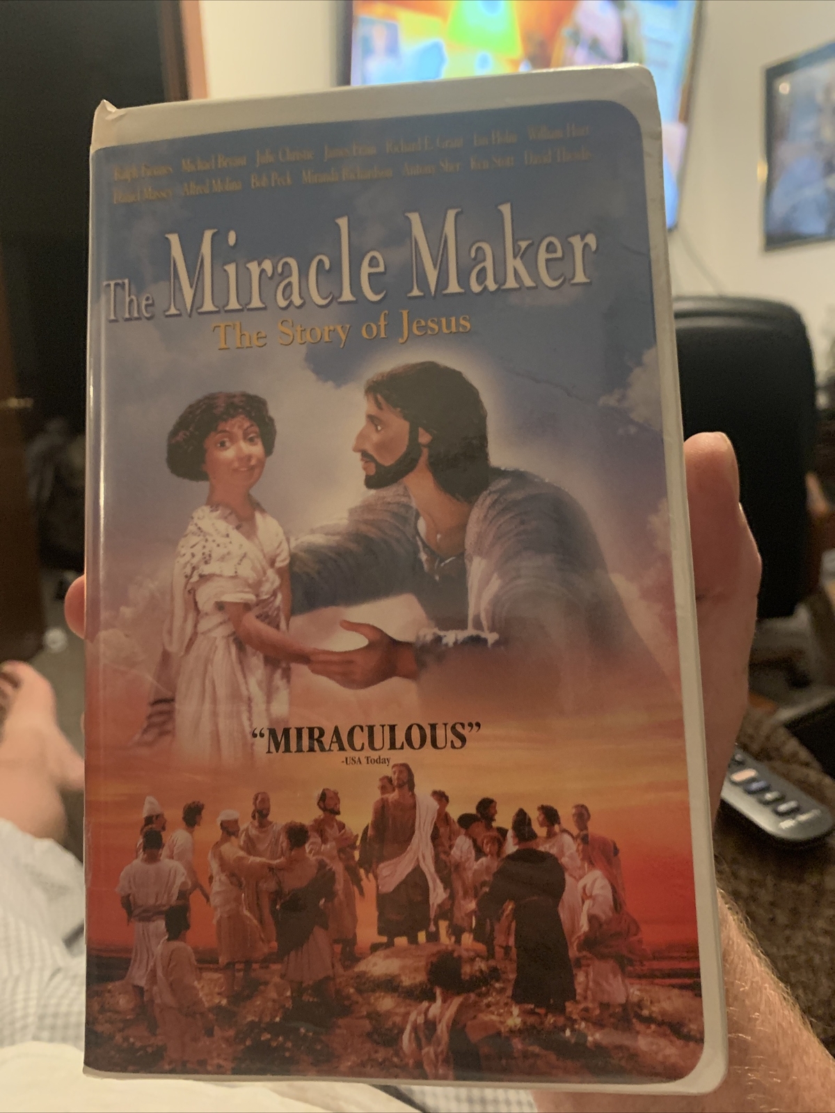 1999 The Miracle Maker - The Story of Jesus VHS - Clamshell 12236101796 ...