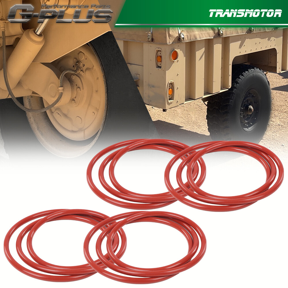 4PK Red O-Rings Military Humvee Split Rims Wheel Seal And M1101 M1102 ...