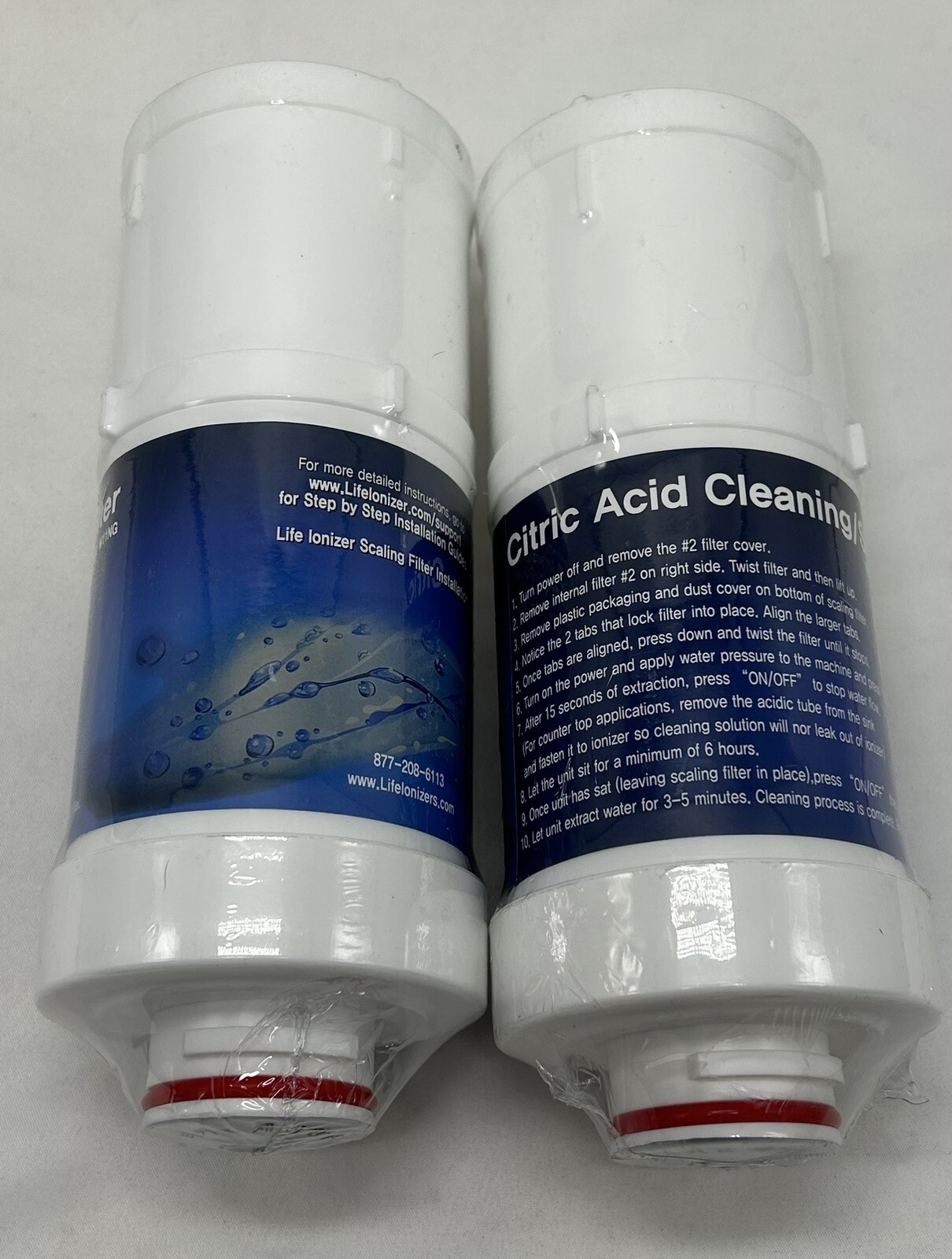 Life Ionizers Citric Acid Cleaning Filter Life Genuine OEM for sale ...