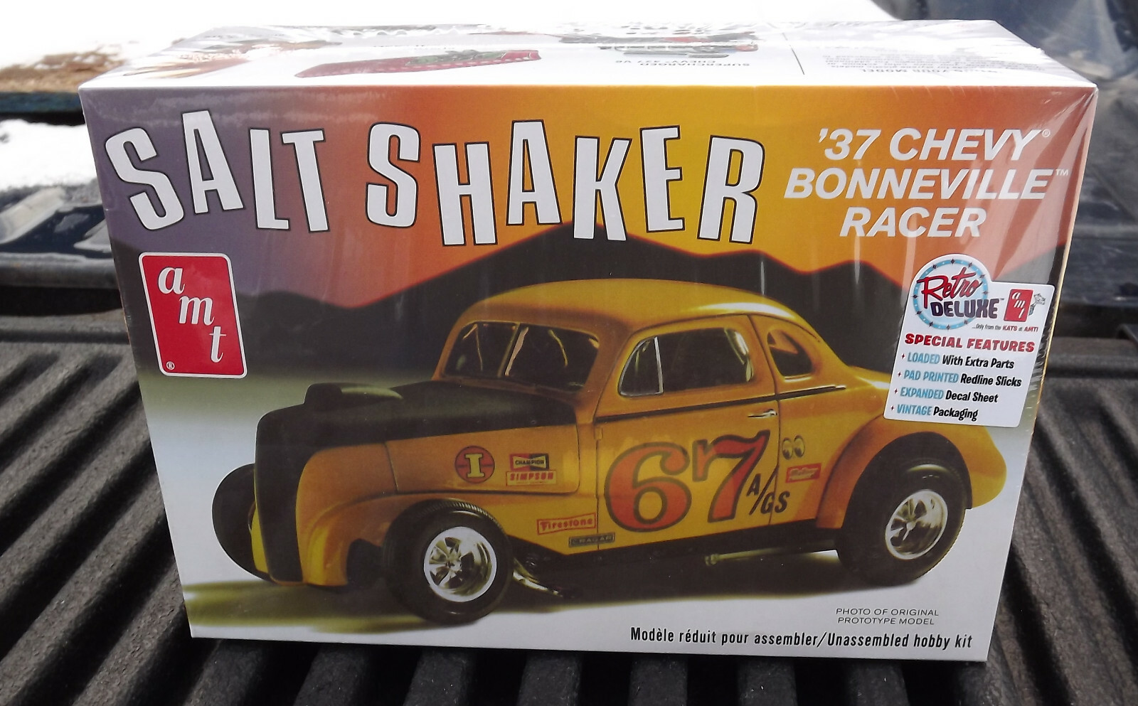 AMT 1/25 Salt Shaker 1937 Chevrolet Coupe Kit 1266 New 4-in-1 | eBay