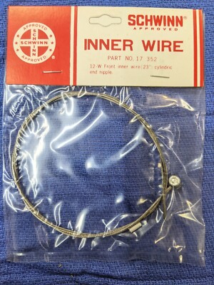 NOS Schwinn Approved Bicycle Inner Brake Cable Wire 17 352 For Touring ...