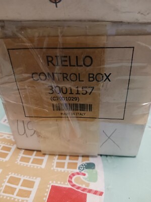 RIELLO CONTROL BOX 3001157 / C7001029 / 530SE / Ignitor Primary Relay ...