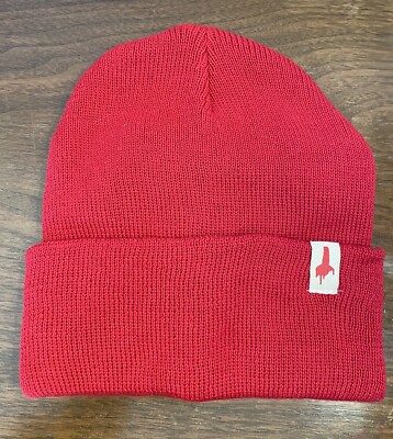 Makers Mark Unisex Red Beanie Ski Hat, One Size Fits All New Ships Free ...