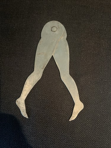Vintage Antique Lady Dancing Legs 6" Caliper Machinist Tool RARE ...