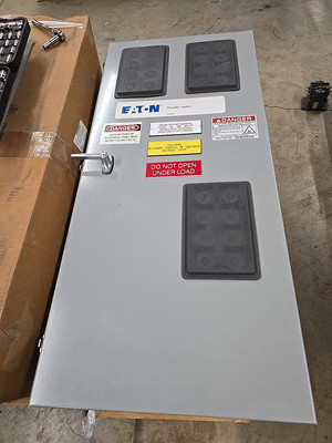 EATON Manual transfer switch 480 vac 3 phase 200 a 65 kaic ...