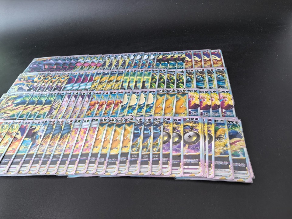 Pokemon 100 Card chinese Bulk Pack Lot VSTA Cards -All Holo- Rare RR ...