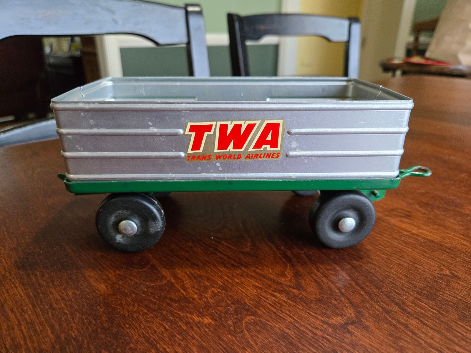 Part of Doepke "Model Toys" Clark Airport Tractor & Baggage Trailers ...