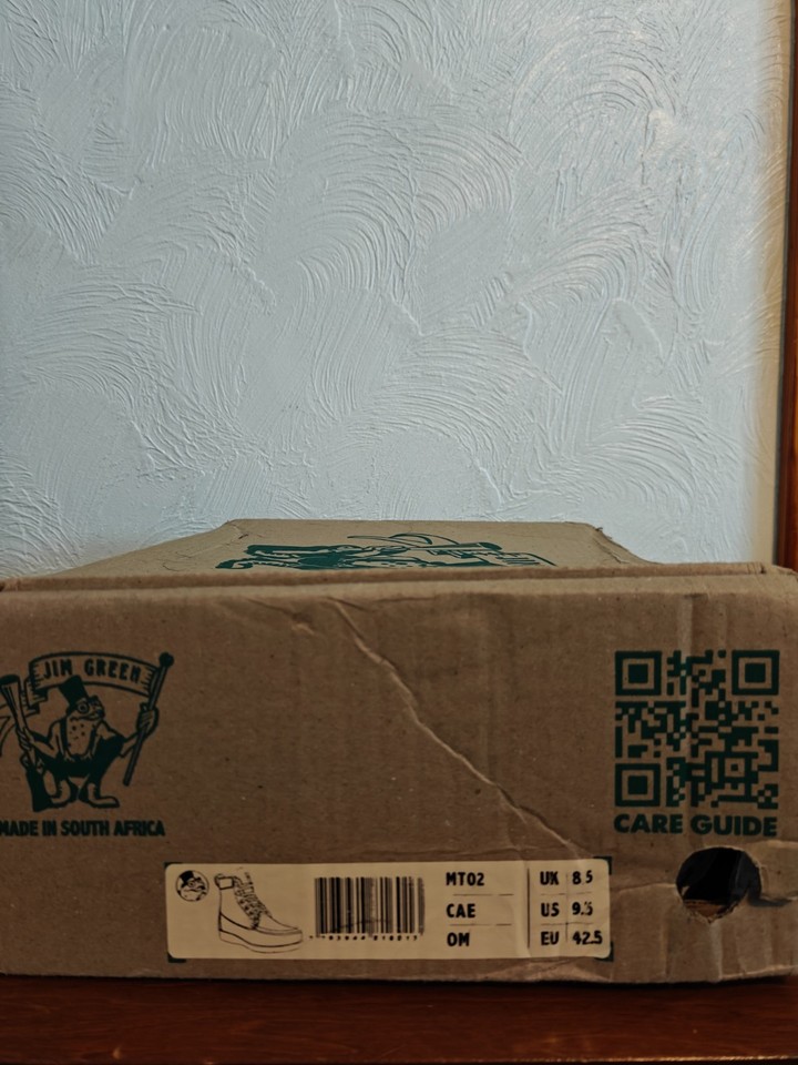 Jim Green Mens Meander Moc-Toe Brown Leather Boots Size 9.5 | eBay