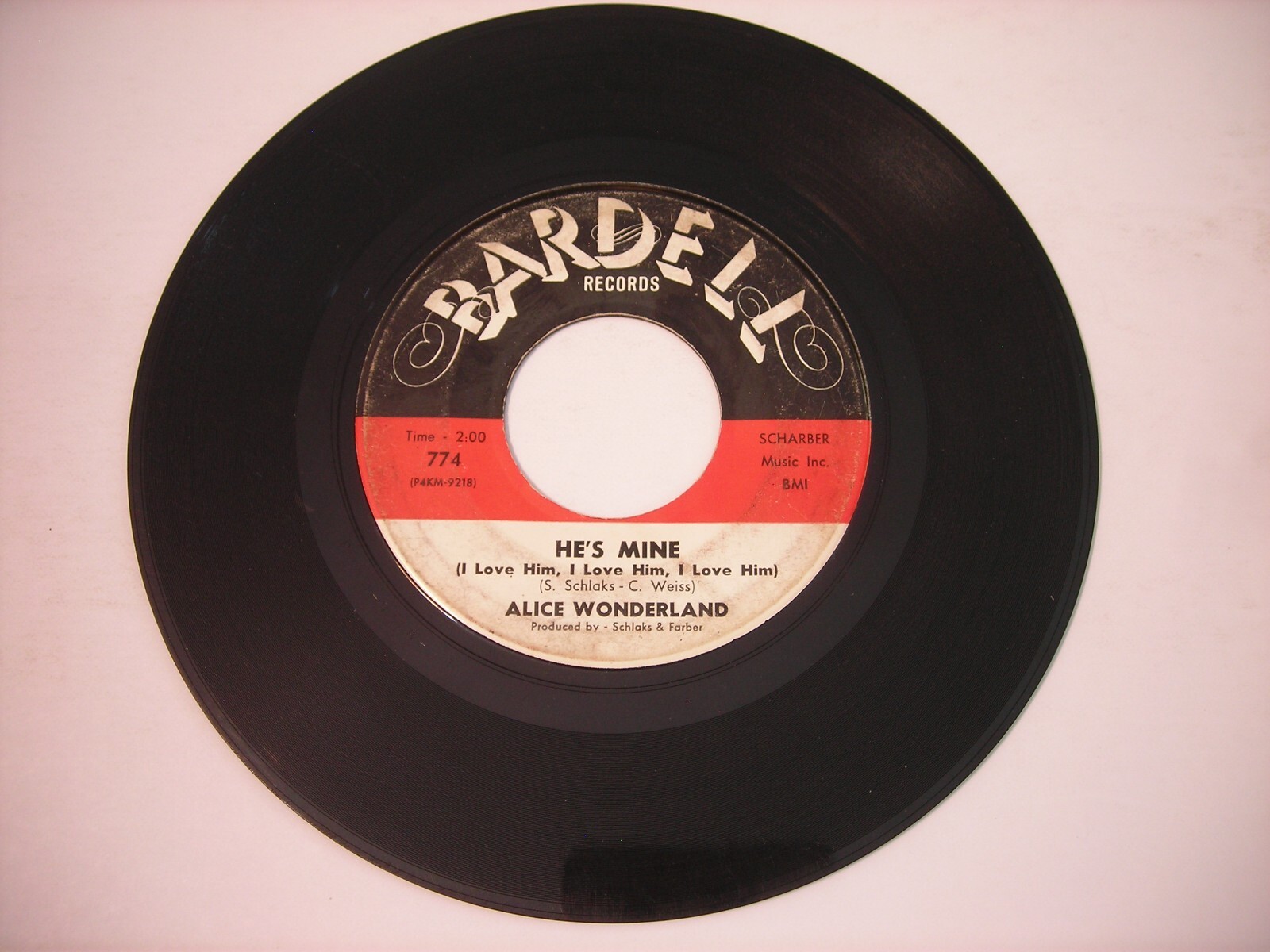 Alice Wonderland He's Mine / Cha Linde 1963 45rpm | eBay