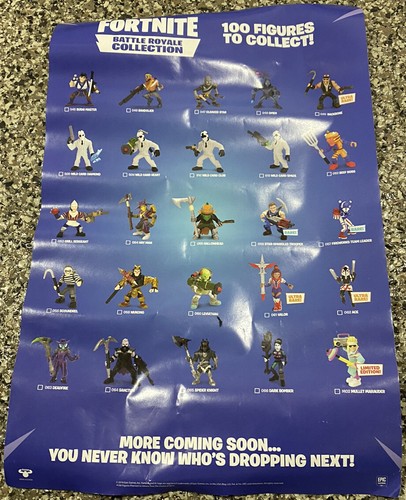 Fortnite Battle Royale Collection Double-sided Checklist Poster - 17" x ...