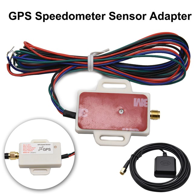 Car Speedometer Sensor Adapter White Mini Size GPS Speed Sender ...