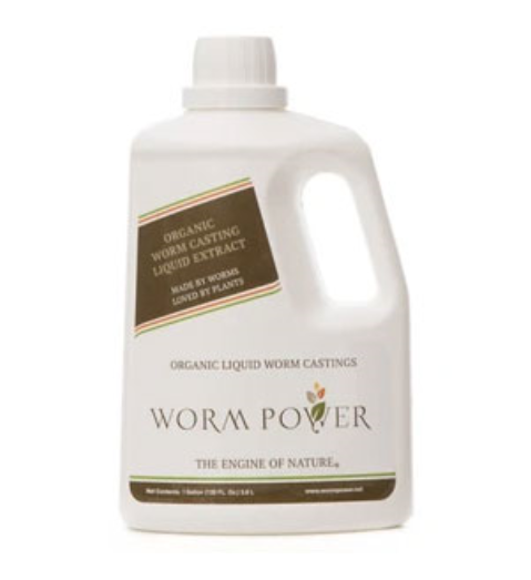 Worm Power Organic Liquid Worm Casting Extract - 1 Gallon 793573878205 ...