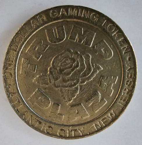 Trump Plaza Atlantic City $1 metal slot coin | eBay