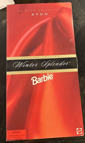 BARBIE Winter Splendor Special Edition Avon Exclusive Vintage 1998 NIB ...