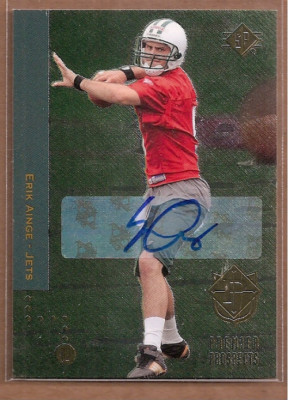 2008 SP Rookie Edition Autographs #217 Erik Ainge 94 AUTO - NM-MT | eBay