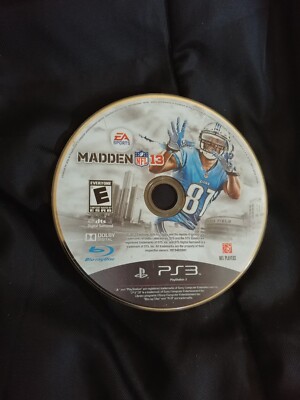 Madden NFL 13 - PS3 (Sony PlayStation 3, 2012) Disc Only | eBay
