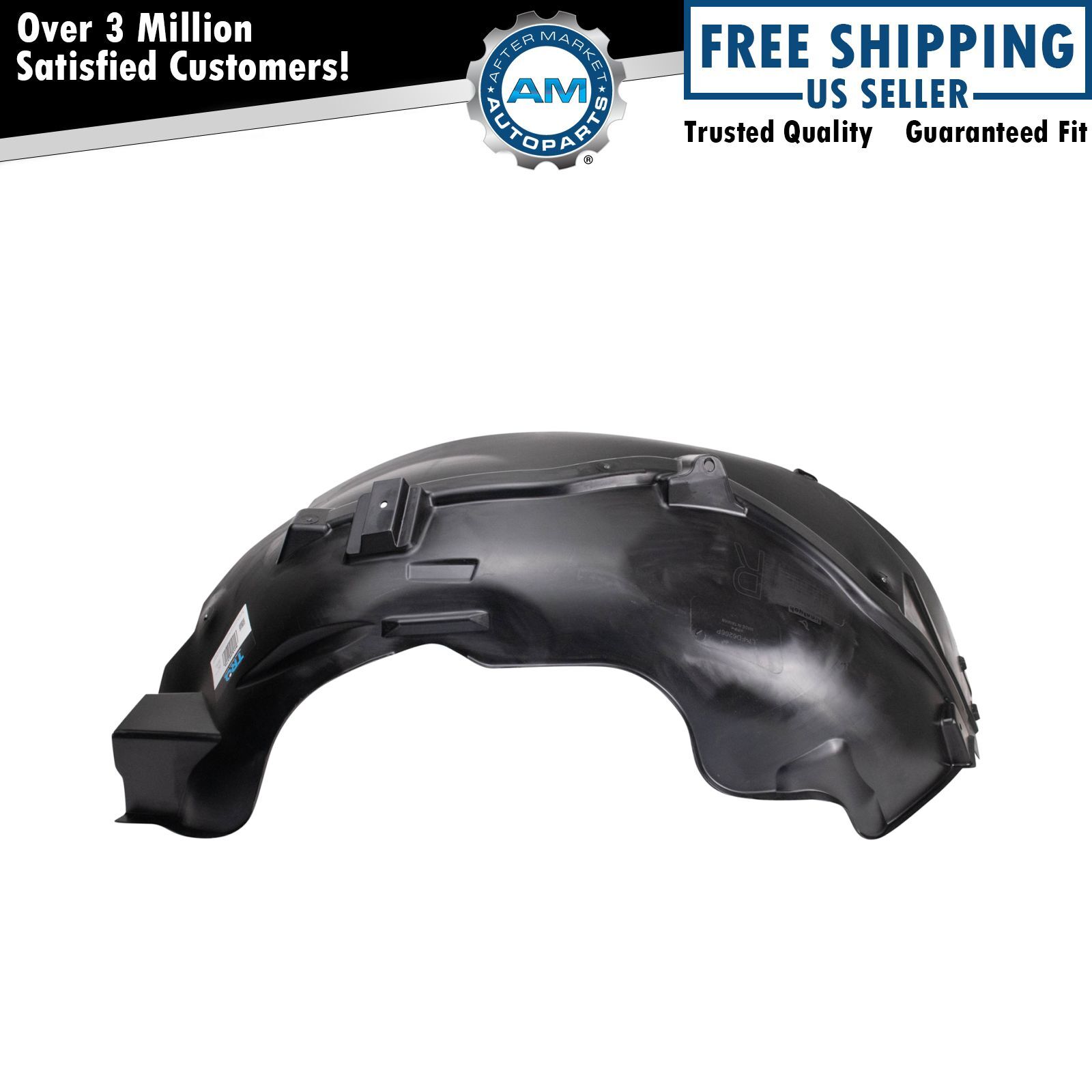 2015-2020 Ford F-150 Front Right Inner Fender Liner Black FO1249164 ...