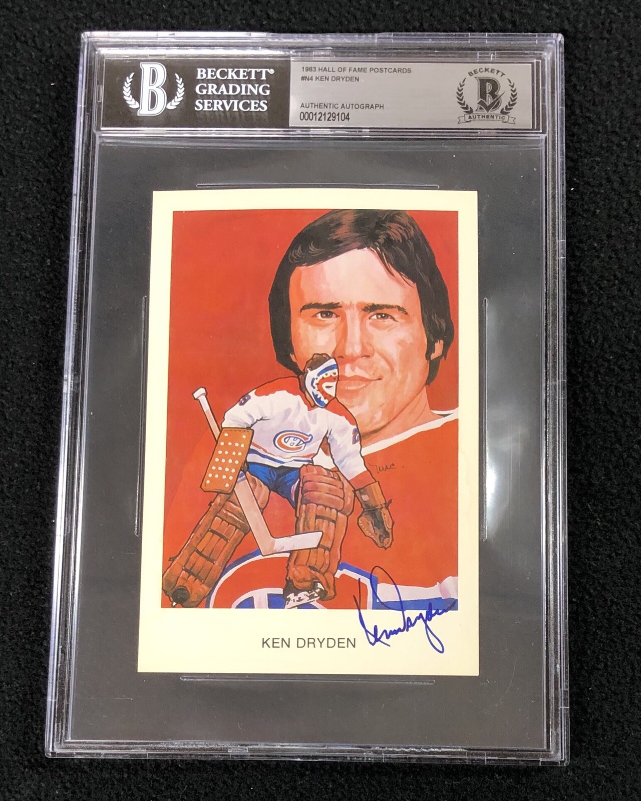 Ken Dryden Autographed Memorabilia | Signed Photo, Jersey, Collectibles ...