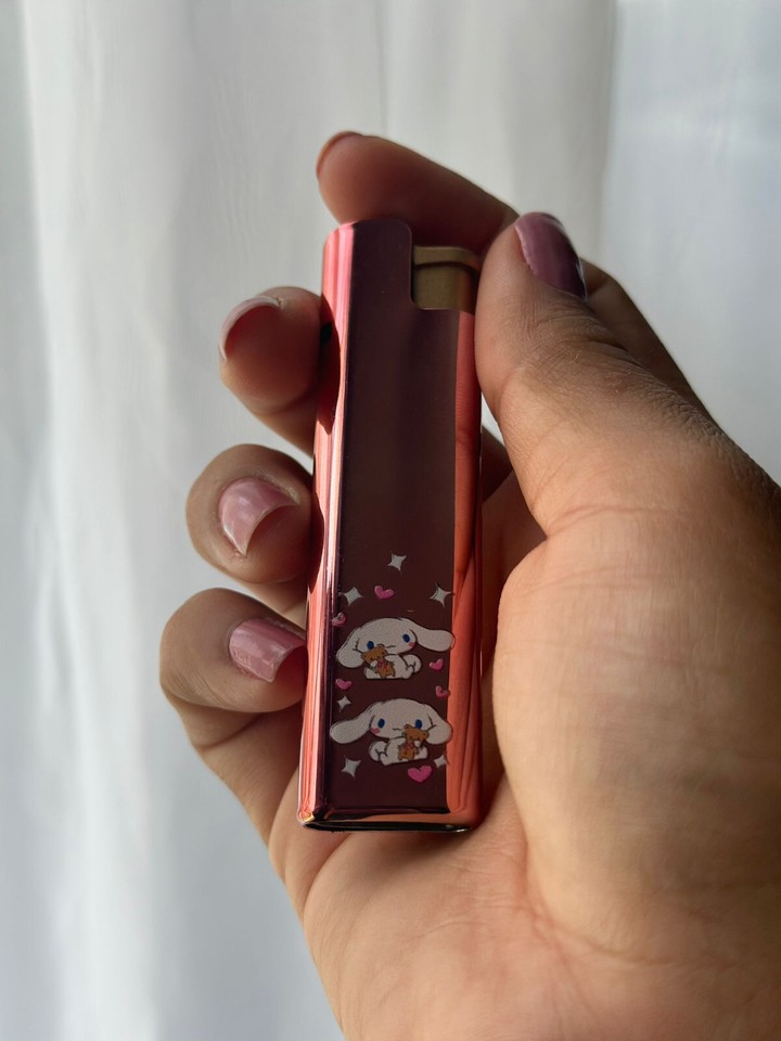 Hello kitty pink flame lighter Sanrio Lighter Kuromi Pink Flame ...