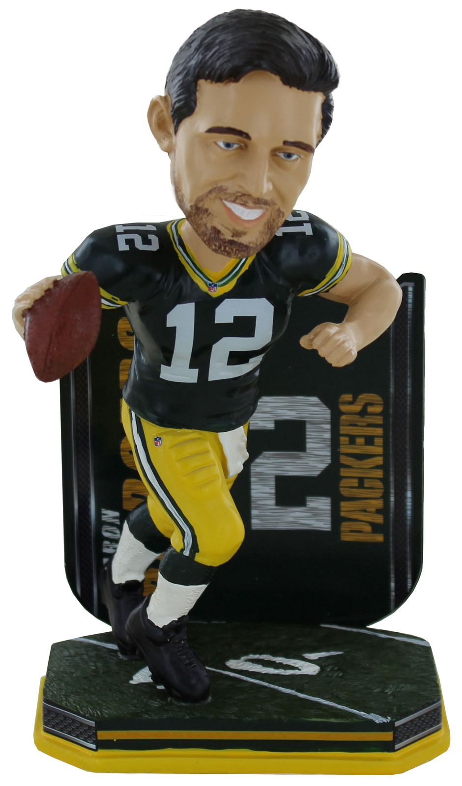 NFL Green Bay Packers Aaron Rodgers Name and Number Jersey Bobblehead ...