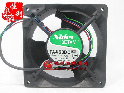 Nidec TA450DC B34578-35 48V 0.25A 12038 12CM 4-wire cooling fan | eBay
