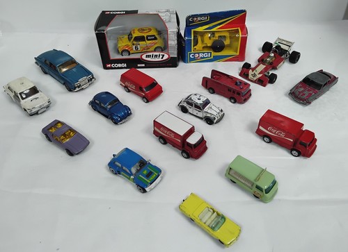 Vintage Corgi Juniors, Whizzwheels, mini7 racing Diecast Cars bundle ...