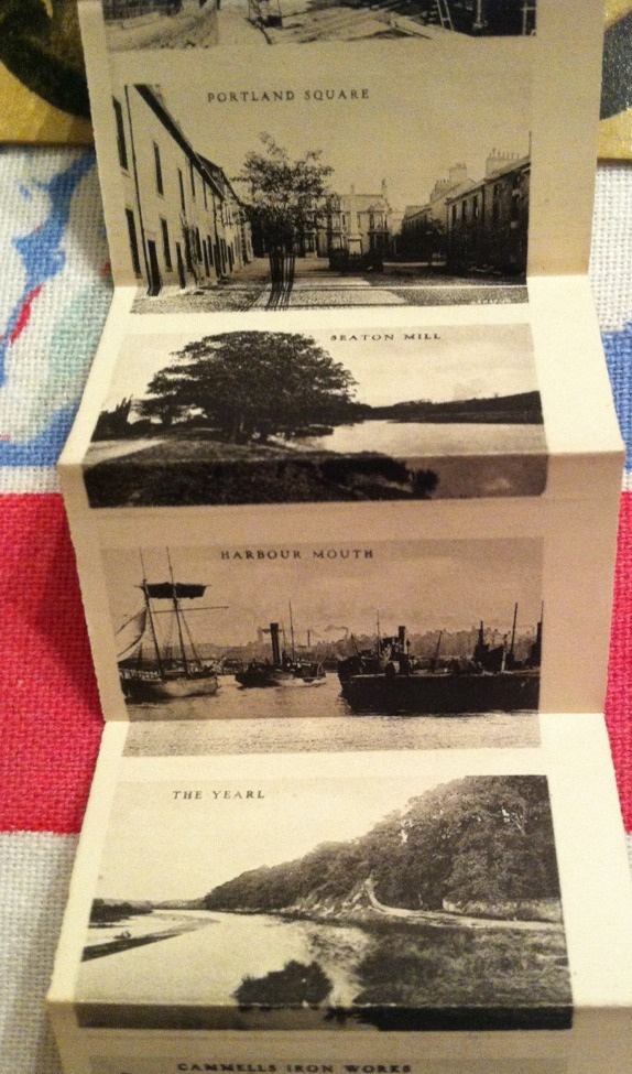 Rare Antique Postcard Foldout Crab On Beach Workington England Nice ...