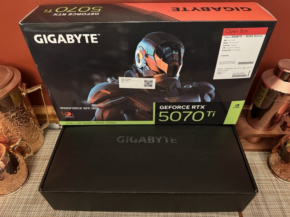 Gigabyte GeForce RTX 5070 Ti WINDFORCE OC SFF 16G GPU Open Box ...