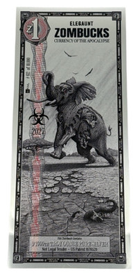 2027 Elegaunt Zombuck Silver Note | eBay