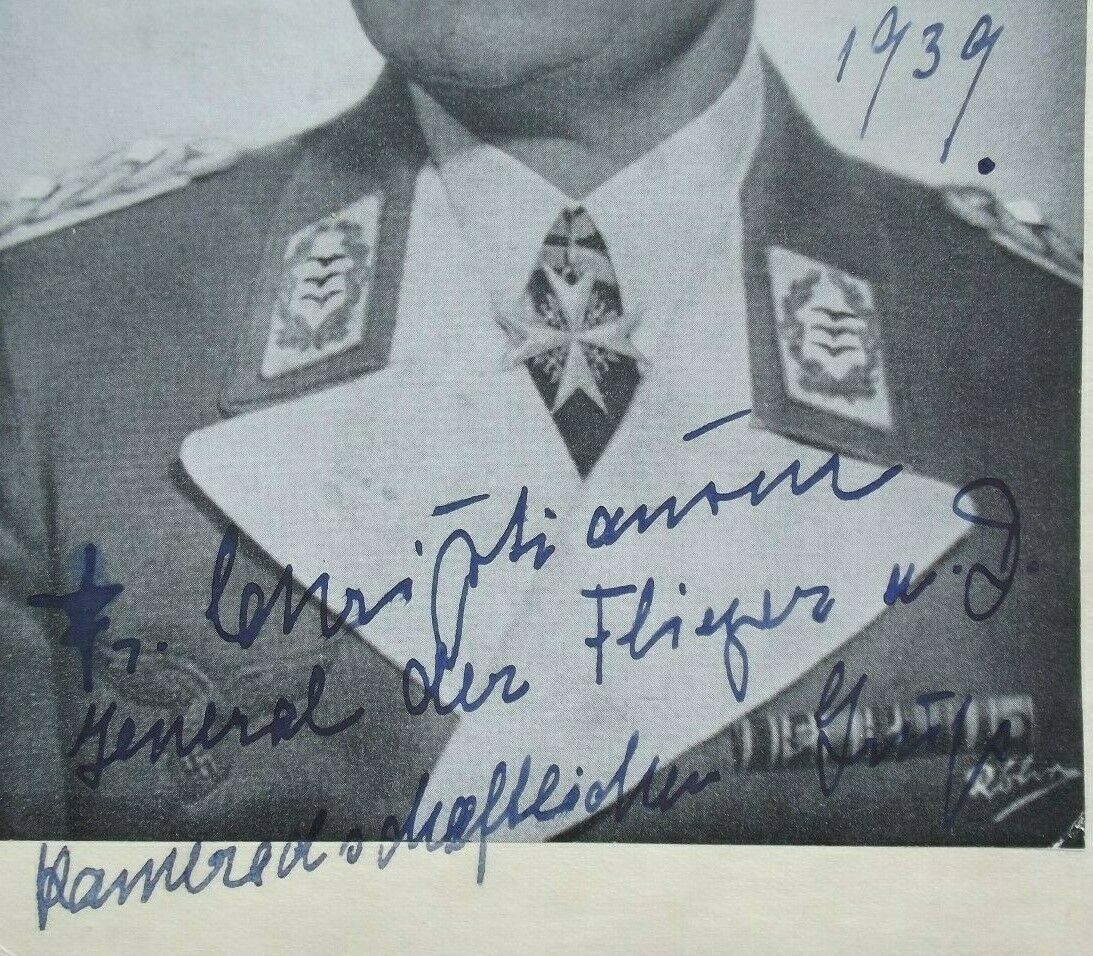 Friedrich Christiansen German WW I Ace 13 Victories WW II Commander ...