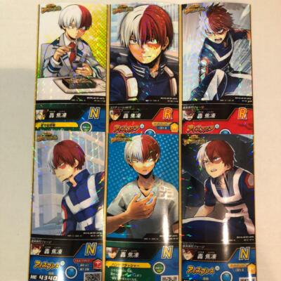 Shoto Todoroki Jump JPN Anime My Hero Academia Battle Rush Card TDC MHA ...