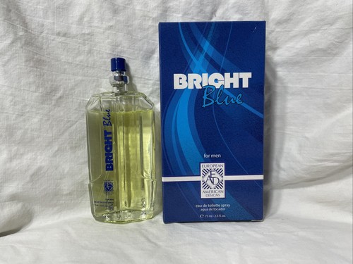 SHIP N 24H-EAD Bright Blue Cologne Spray for Men 2.5 oz 75ml Eau De ...