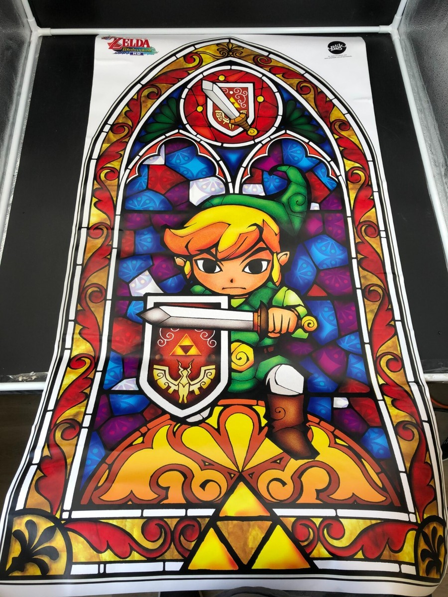 Zelda Stained Glass Wall Decal Hd Pics