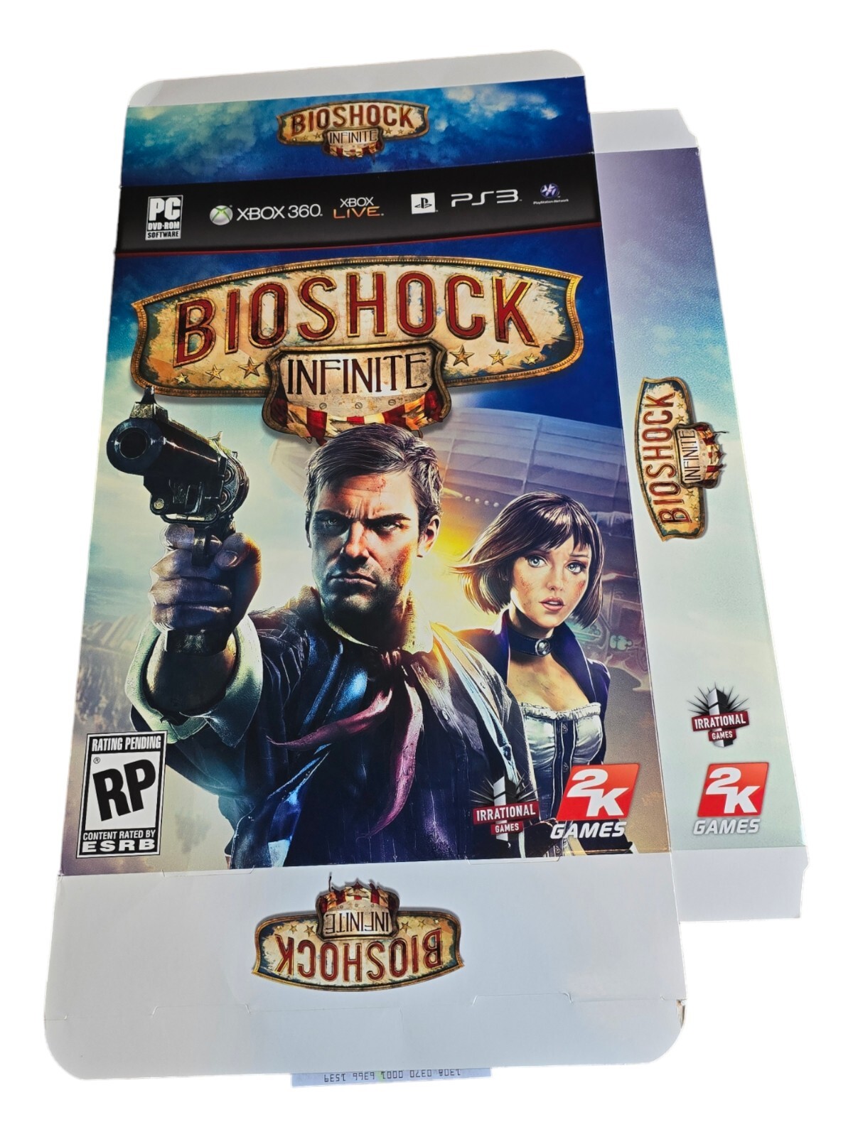Bioshock Infinite GameStop Promotional Display Box 16" X 11 1/2" | eBay