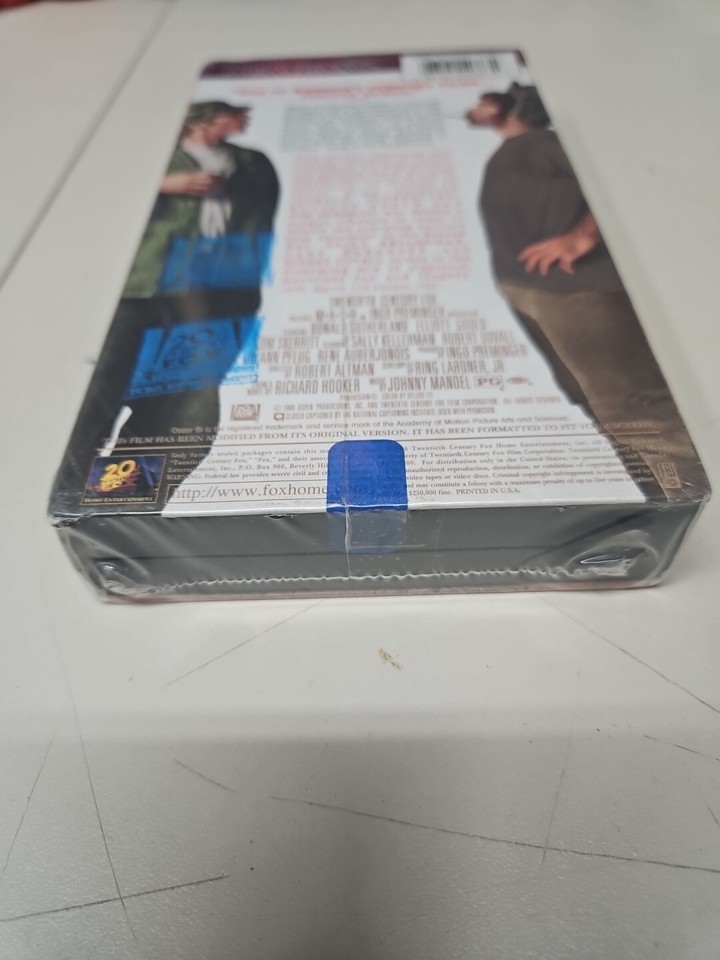 MASH (VHS, 1996) M*A*S*H - Donald Sutherland, Tom Skerritt - New Sealed 86162103834| eBay