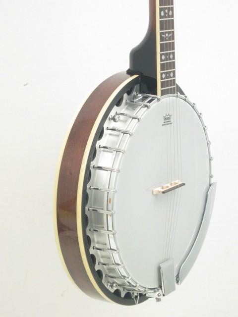 Oscar Schmidt OB5LH Left Handed 5-String Mahogany Resonator Banjo for ...