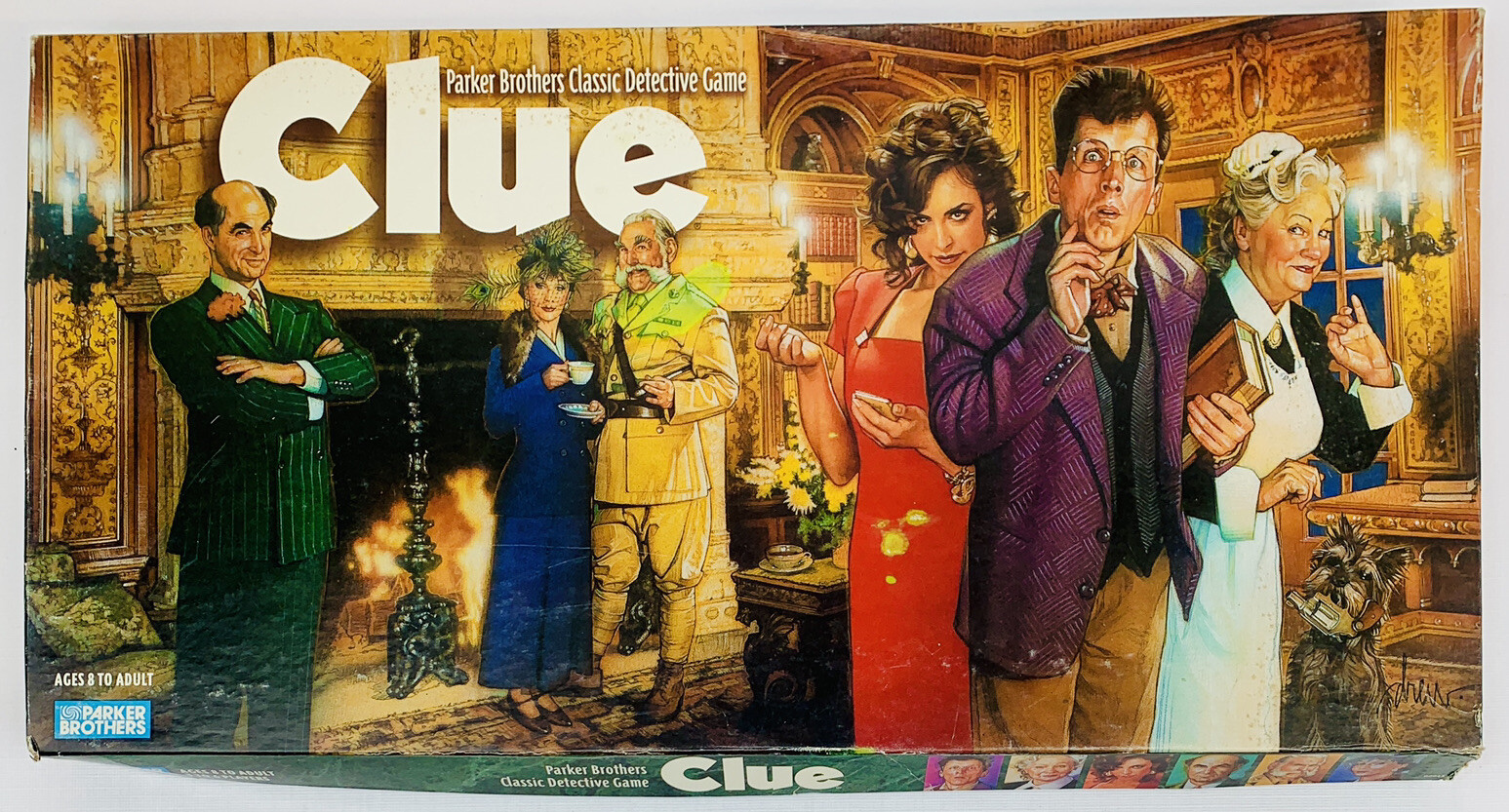 1996 Clue Game Box