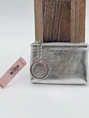 Victoria's Secret Silver KEY CHAIN COIN PURSE | eBay