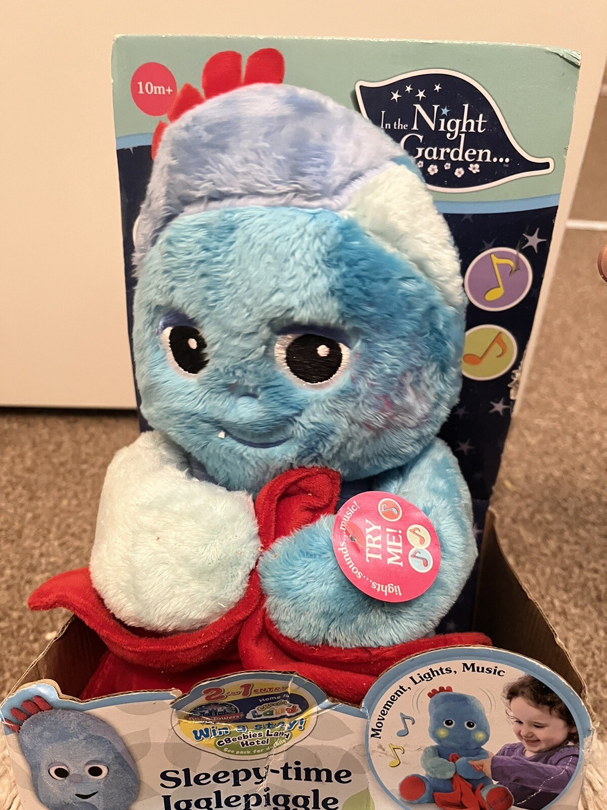 In The Night Garden Sleepy Time Iggle Piggle Soft Toy - 1670 for sale ...
