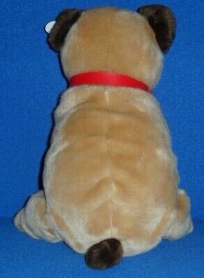 Shredder+RARE+Retired+2006+12in+Ty+Classic+Plush+Bulldog+Puppy+Dog+ ...