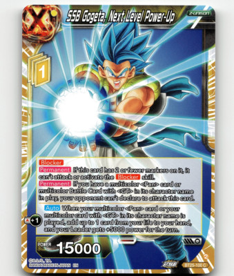 DBS SSB Gogeta, Next Level Power-Up - Legend of the Dragon Balls | eBay
