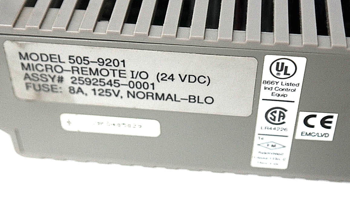 SIEMENS 505-9201 SIMATIC TI505 SMART SLICE COMMUNICATIONS MODULE ...