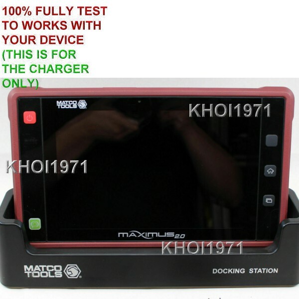 WALL CHARGER AC Adapter 4F Matco Tools Maximus 2.0 automotive ...