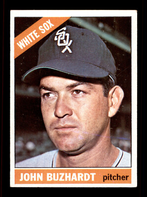1966 Topps - #245 John Buzhardt - Series 3 | eBay